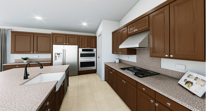 Pardee Las Vegas Strada | Plan 5 - Kitchen
