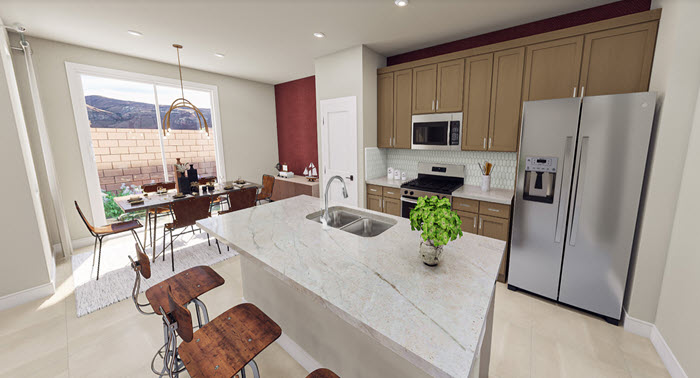 Las Vegas Vertex Plan | 2x Kitchen